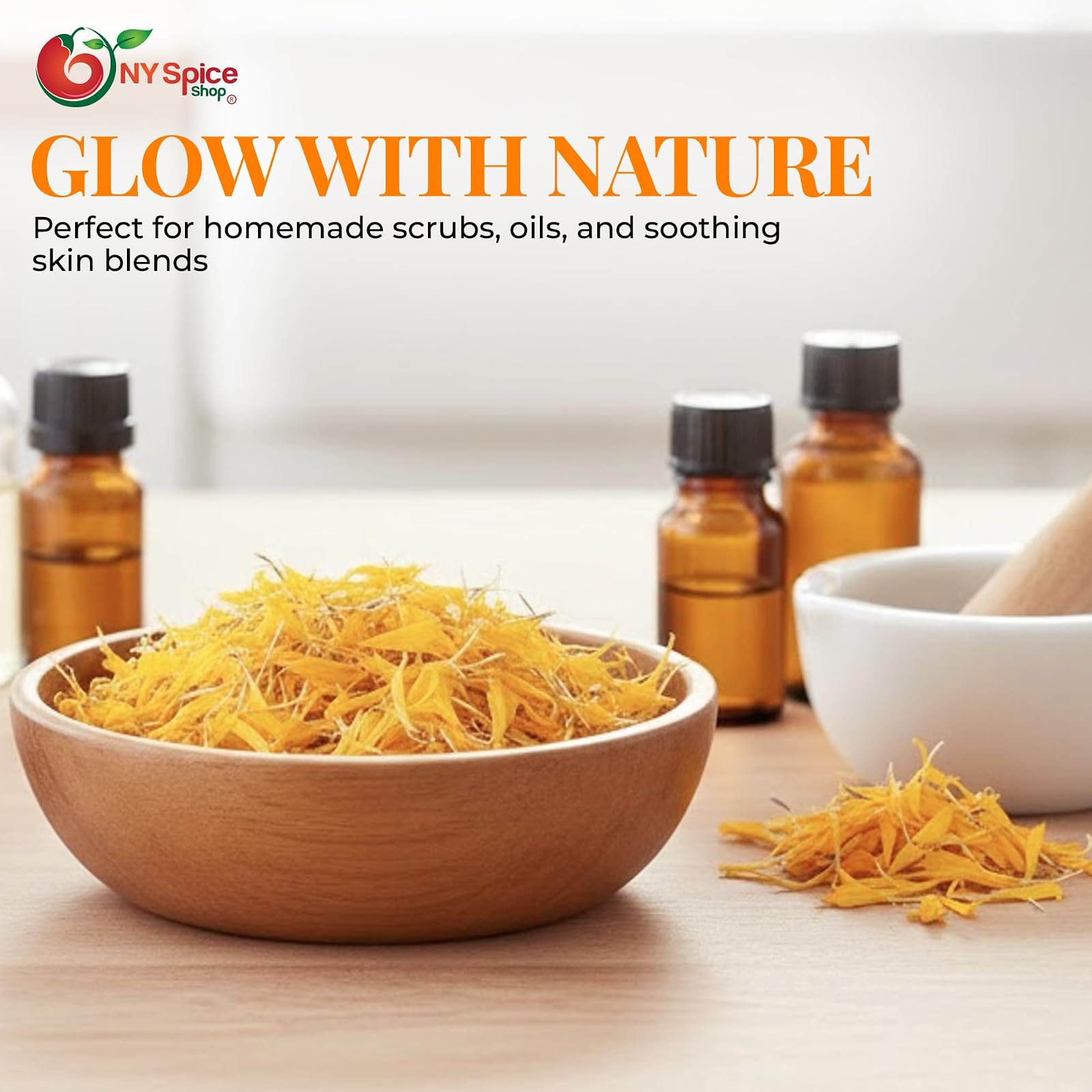 1 pound marigold petals for crafts
