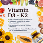 10,000 IU vitamin D3 benefits