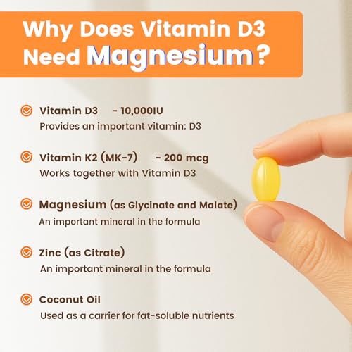 10,000 IU vitamin D3 K2 benefits