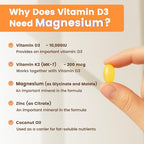 10,000 IU vitamin D3 K2 benefits