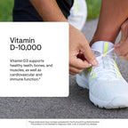 10,000 IU vitamin D3 supplement