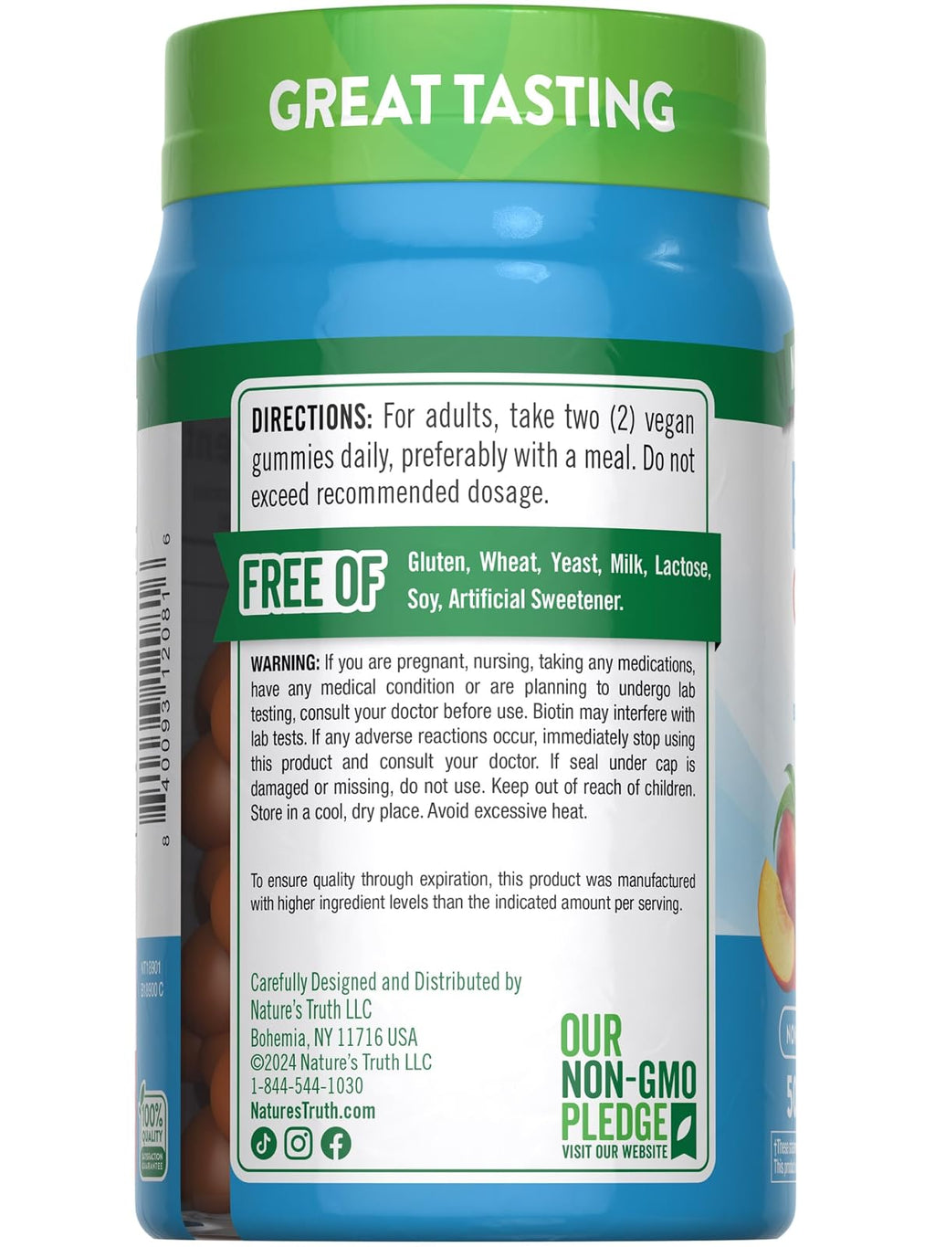 10,000 mcg biotin for vitality