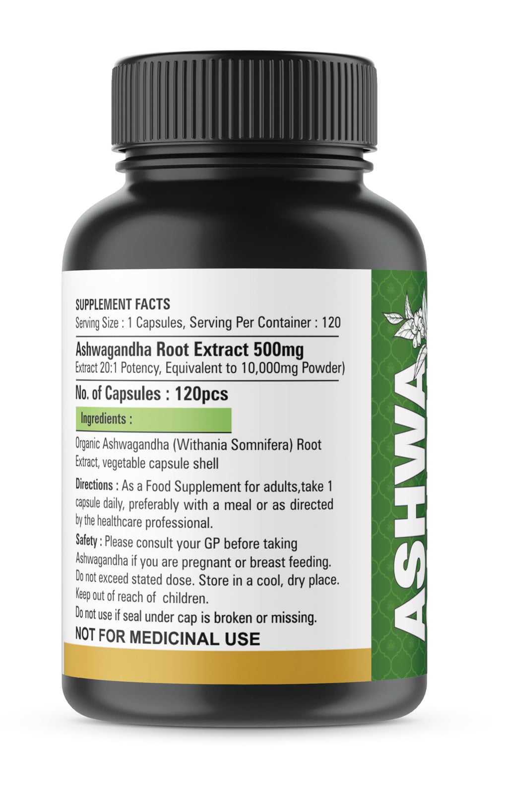 10,000mg ashwagandha equivalent per serving