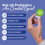 10 billion CFU daily probiotic capsules