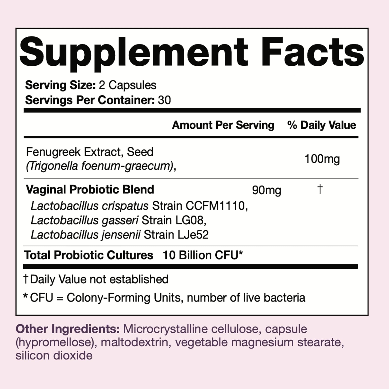 10 billion CFU digestive health capsules