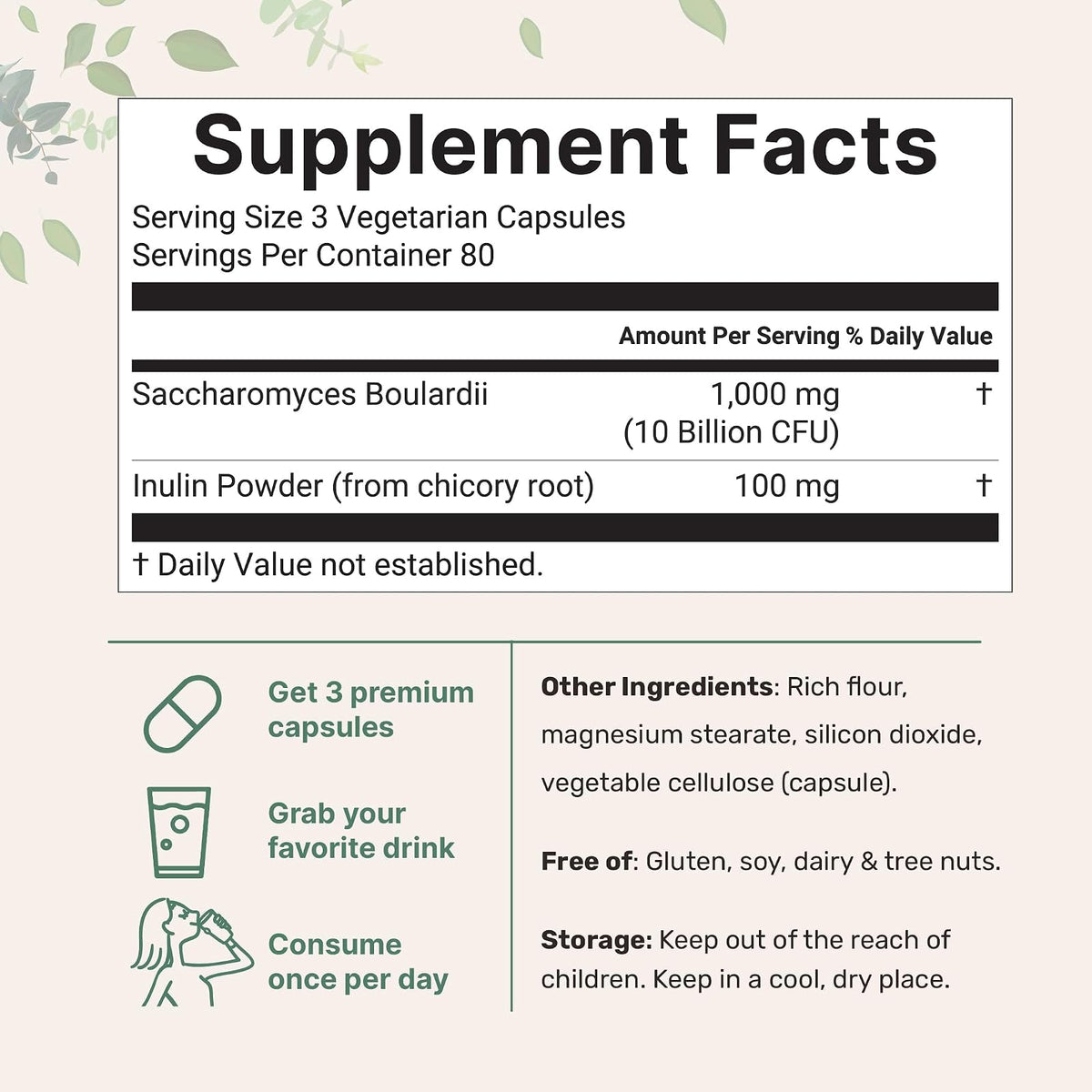 10 billion CFU digestive support