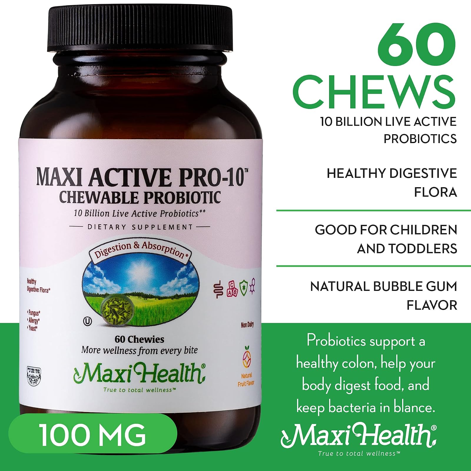 10 billion CFU kids probiotics