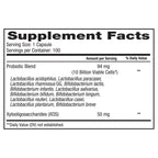 10 billion CFU probiotic blend for digestion