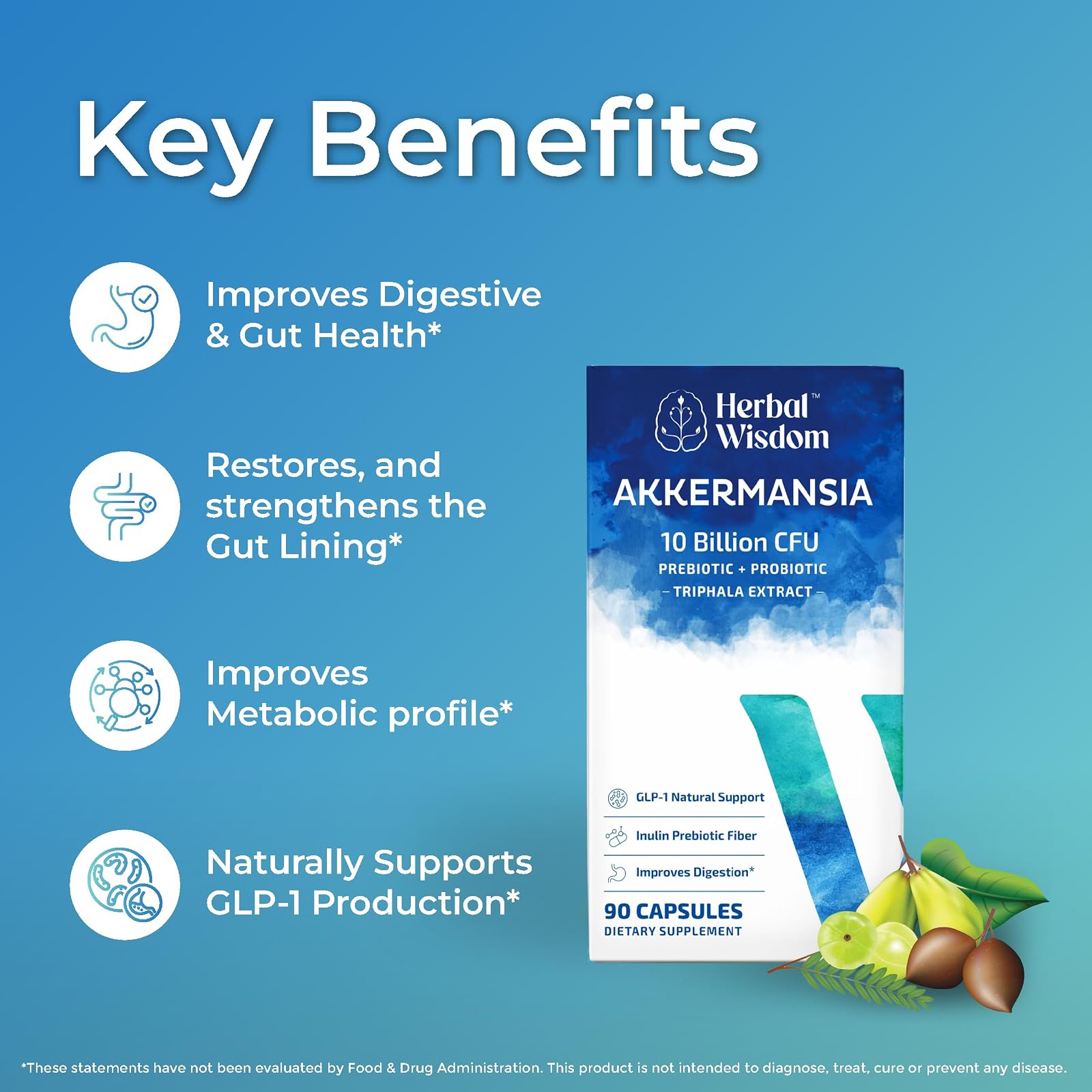 10 billion CFU probiotic capsules