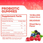 10 billion CFU probiotic gummies