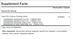 10 billion CFU probiotic support