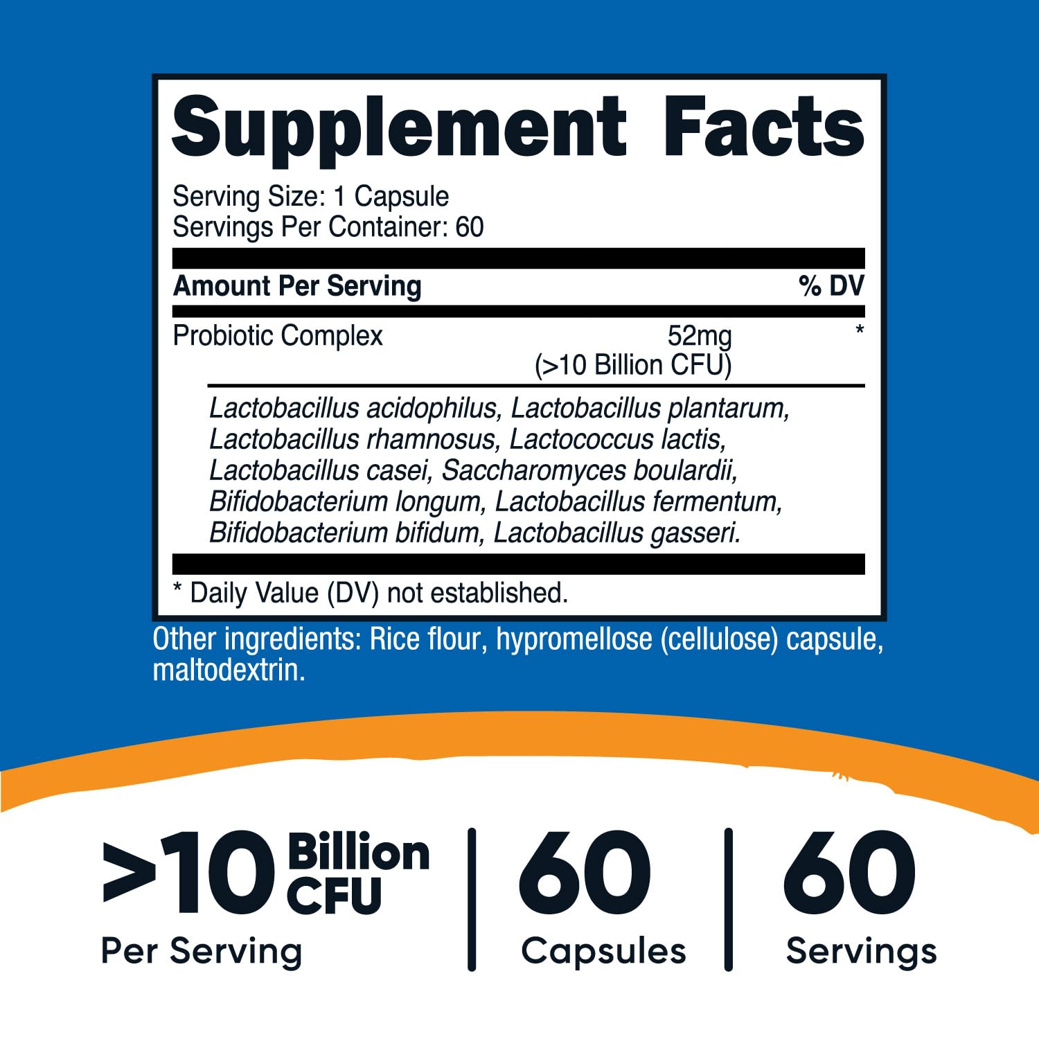 10 billion CFU probiotics for women