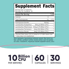10 billion CFU vaginal health support