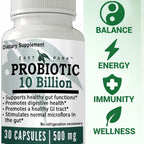 10 billion CFUs for digestive health