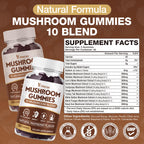 10 blend mushroom supplement for vitality