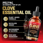 10% clove oil for soothing relief