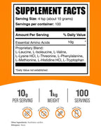 10 g Essential Amino Acids for recovery