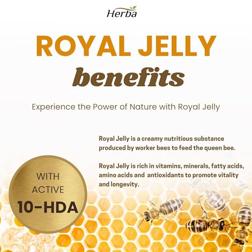 10-HDA rich royal jelly capsules
