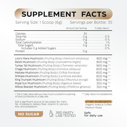 10-in-1 adaptogen mushroom coffee
