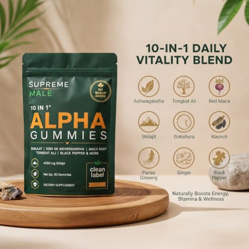 10 in 1 Alpha Gummies for daily health