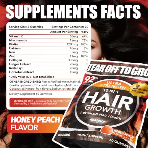 10-in-1 biotin formula for healthy hair