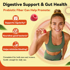 10-in-1 fiber gummies for gut health