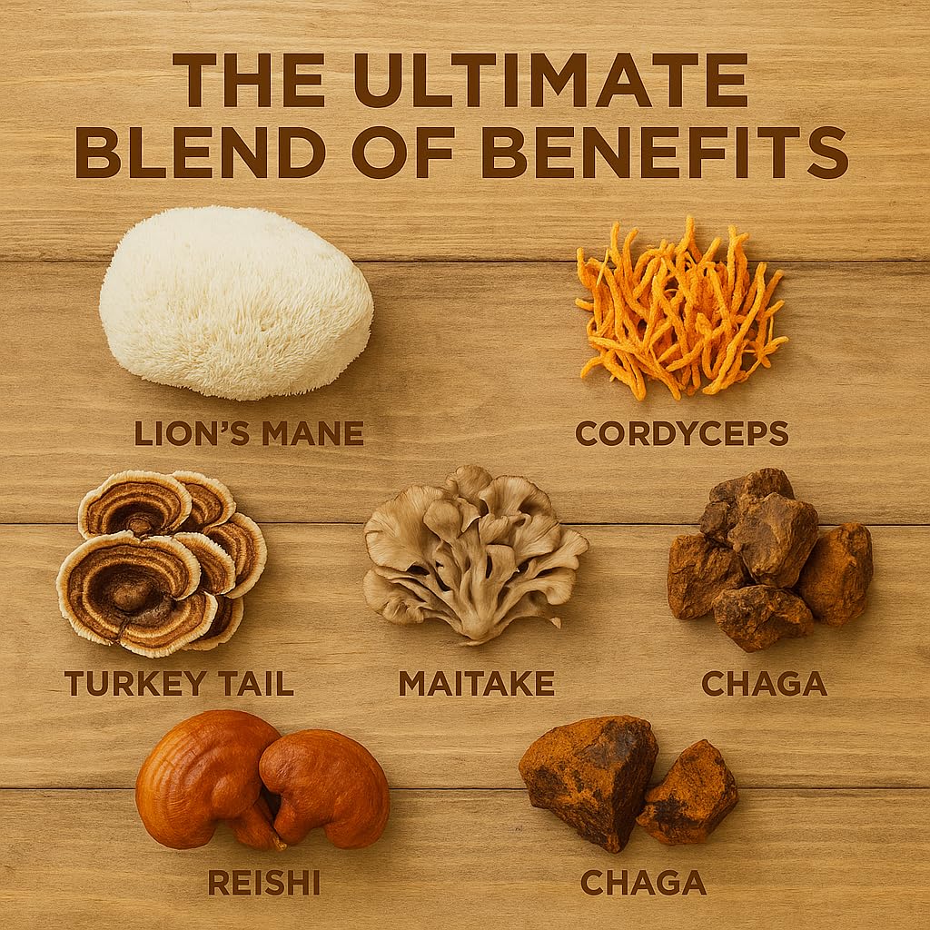 10 in 1 mushroom blend capsules
