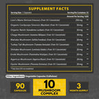 10-in-1 mushroom blends for immunity