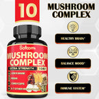 10-in-1 mushroom complex for energy boost