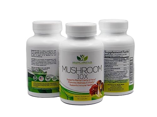 10-in-1 mushroom formula for vitality