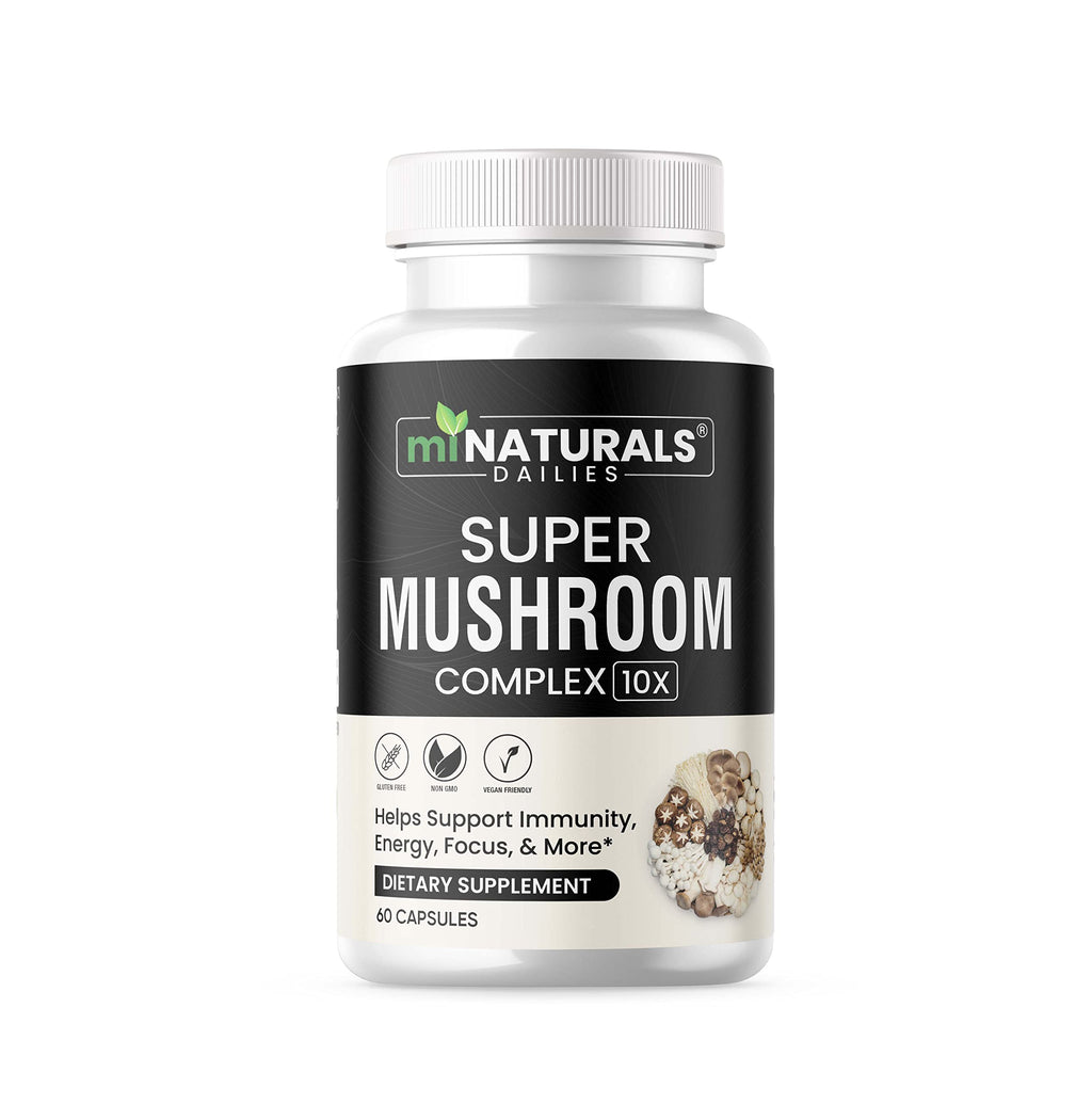 10-in-1 mushroom supplement for wellness