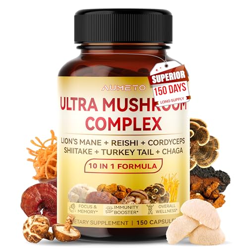 10-in-1 mushroom supplement formula