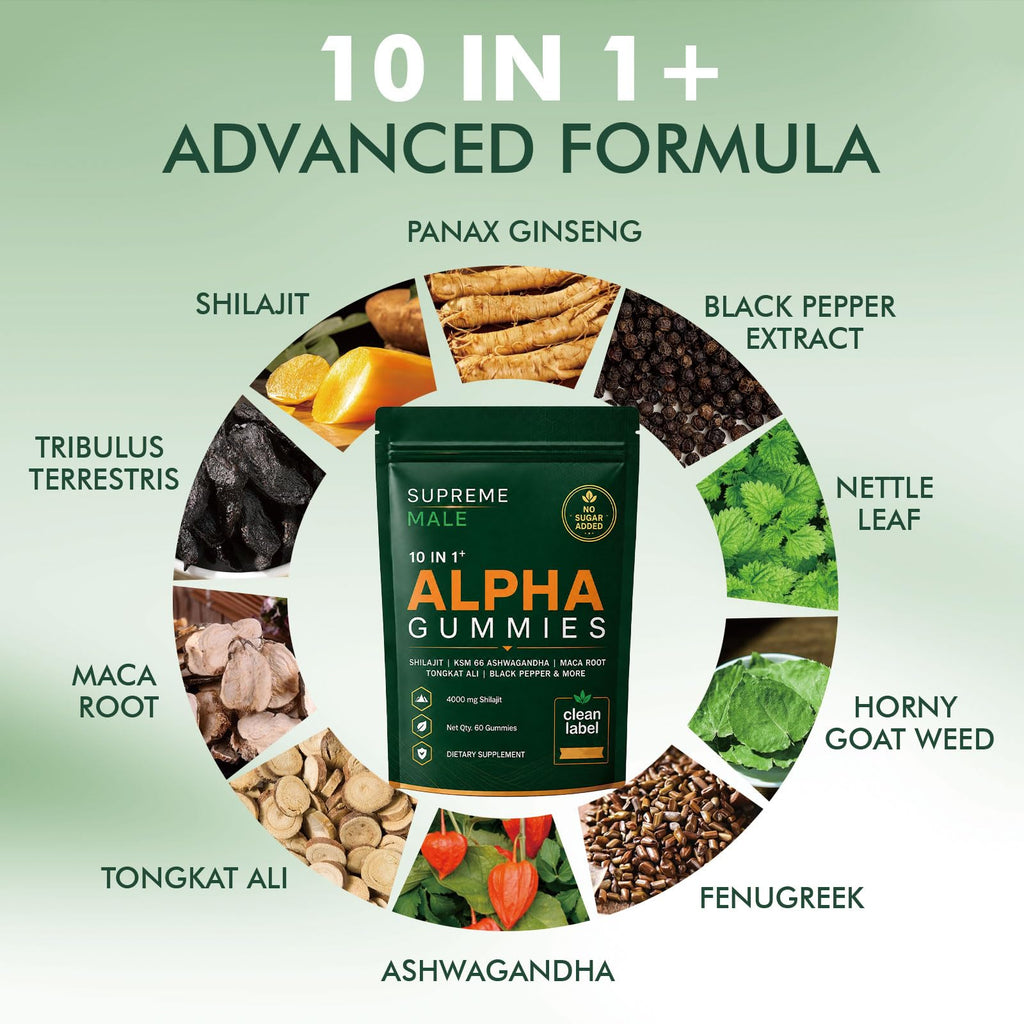 10-in-1 Shilajit blend multivitamins