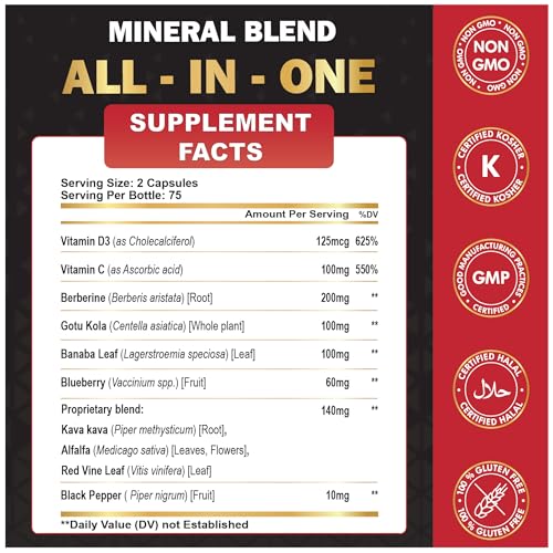 10-in-1 supplement with Gotu Kola