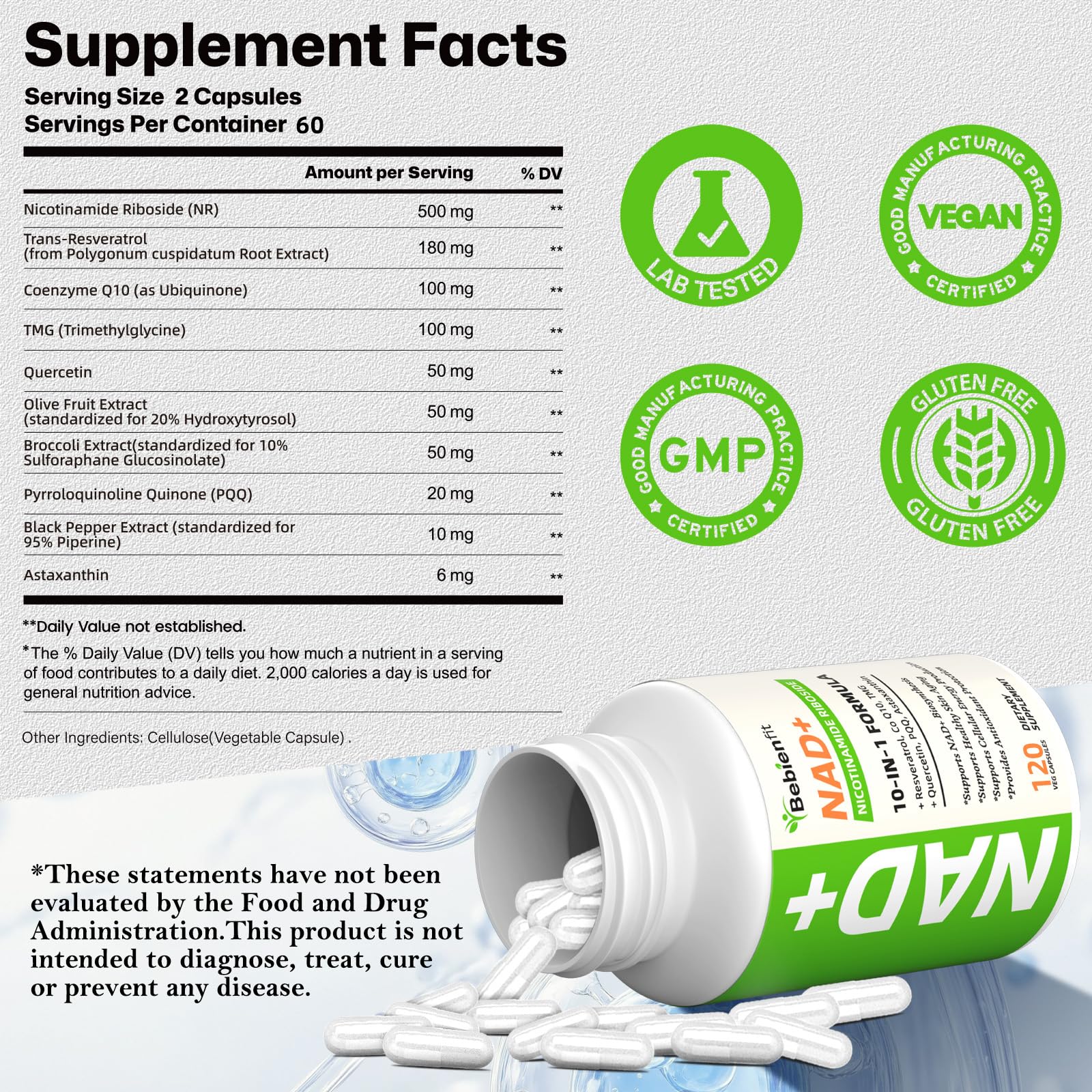 10-in-1 vegan antioxidant formula