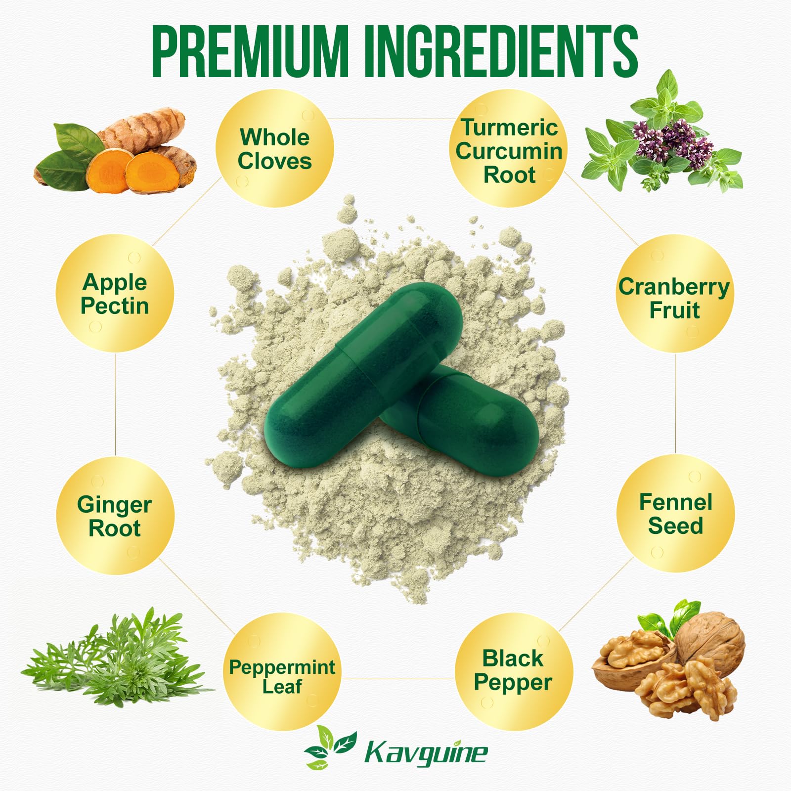 10 in 1 wormwood capsules for health
