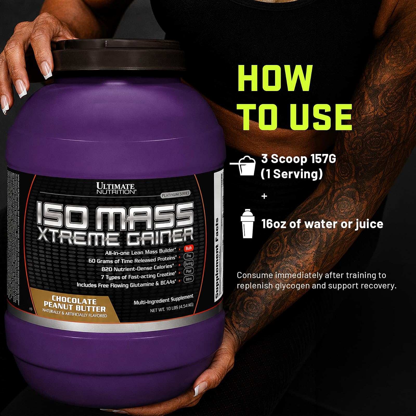 10 lb protein powder for serious gains
