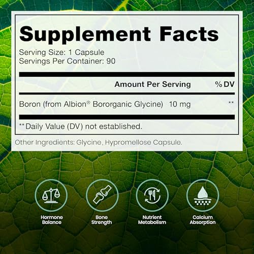10 mg Bio Boron supplement benefits