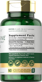 10 mg Bioperine for better absorption