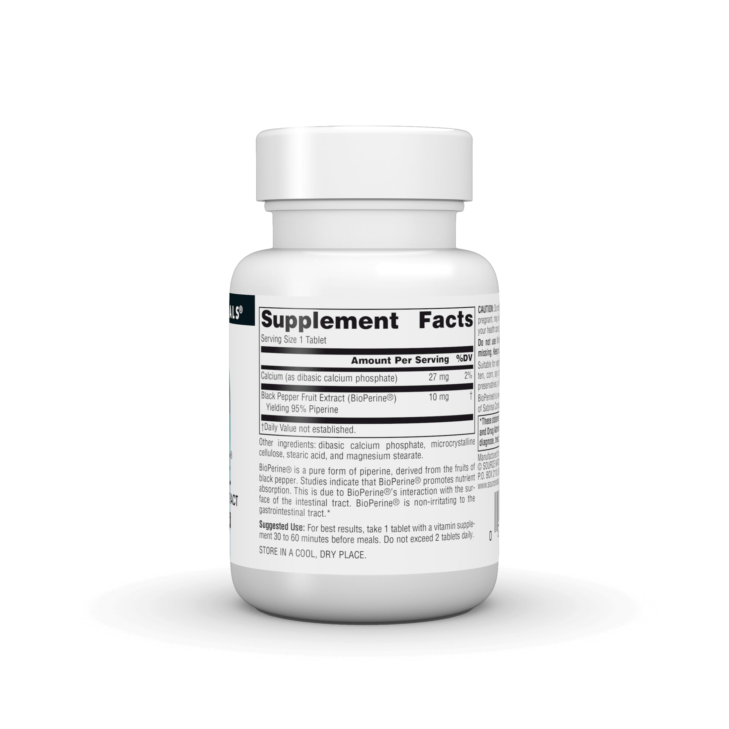 10 mg BioPerine for vitality