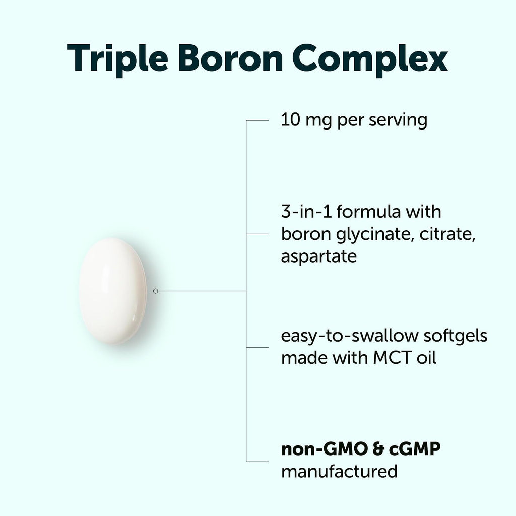 10 mg boron supplement for health