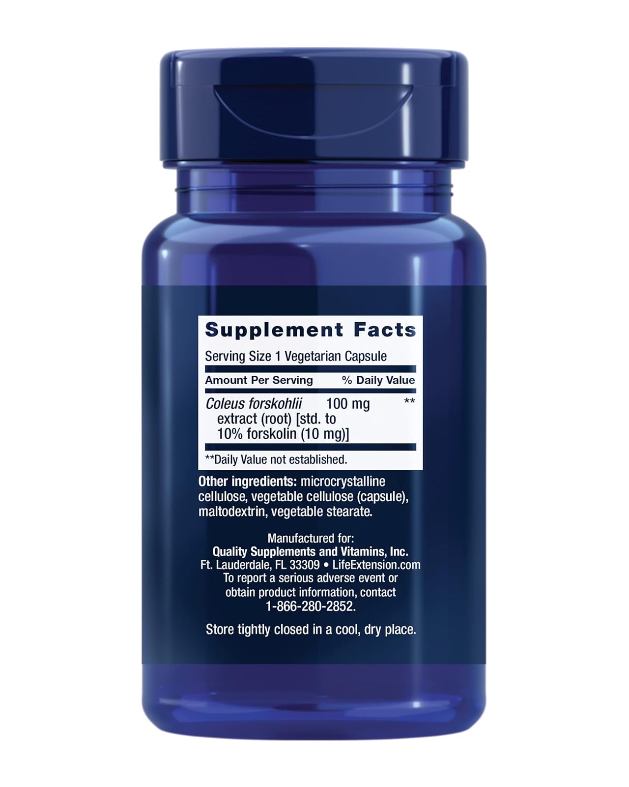 10 mg Forskolin capsules for daily health