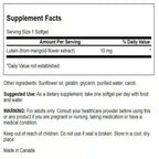 10 mg lutein vitamin A supplement