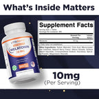 10 mg melatonin for better sleep