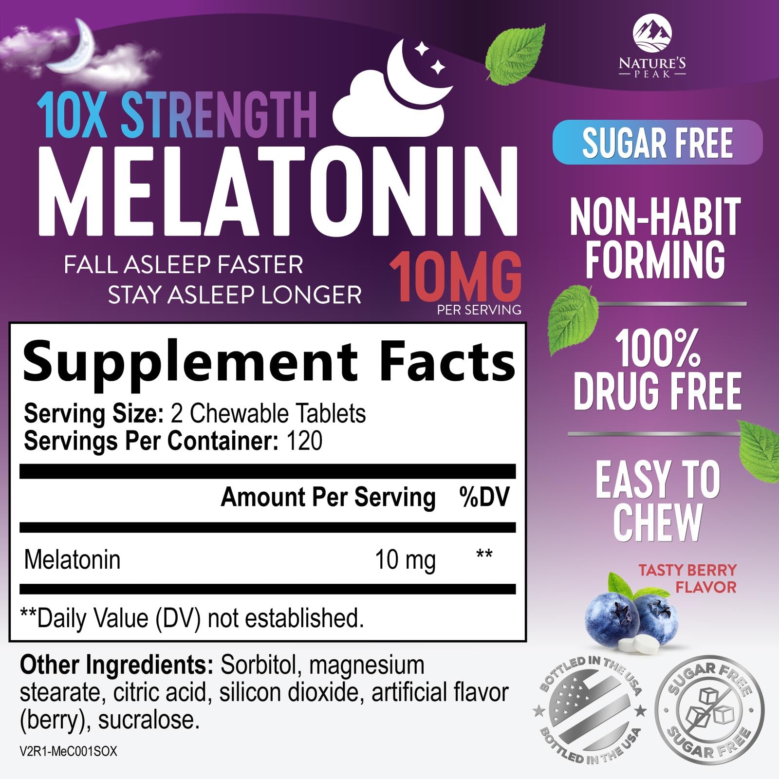 10 mg melatonin for better sleep