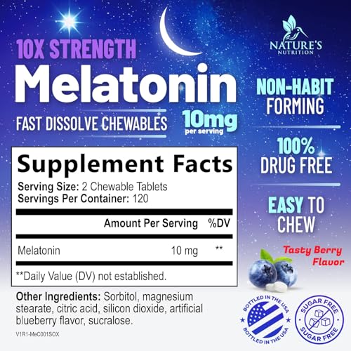 10 mg melatonin for better sleep