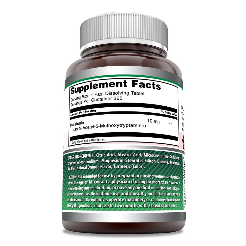 10 mg melatonin for restful sleep