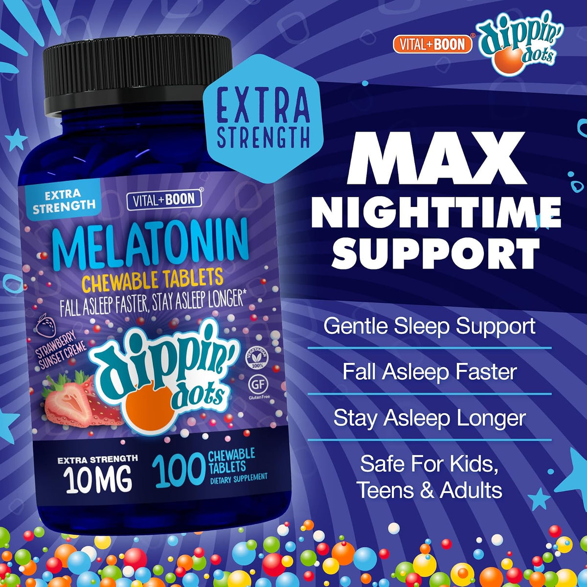 10 mg melatonin for restful sleep