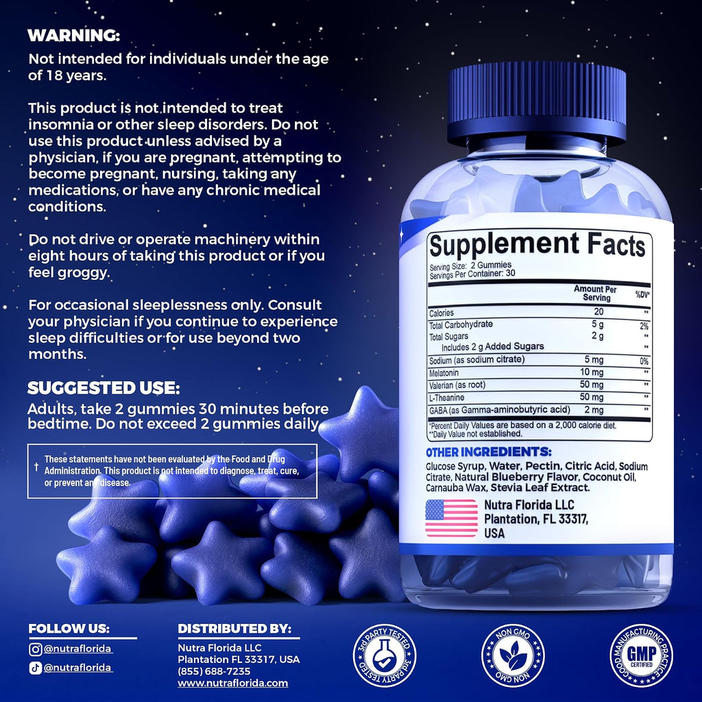 10 mg melatonin gummies for relaxation