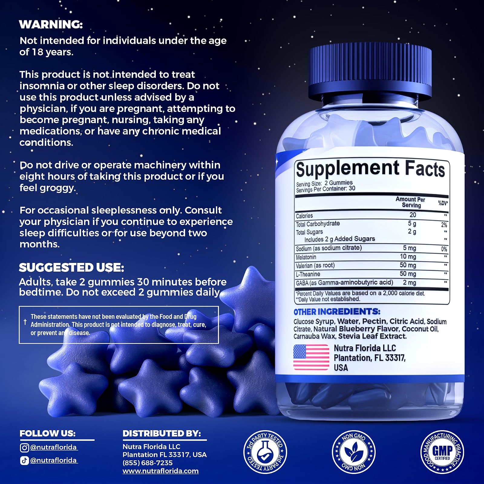 10 mg melatonin gummies for relaxation